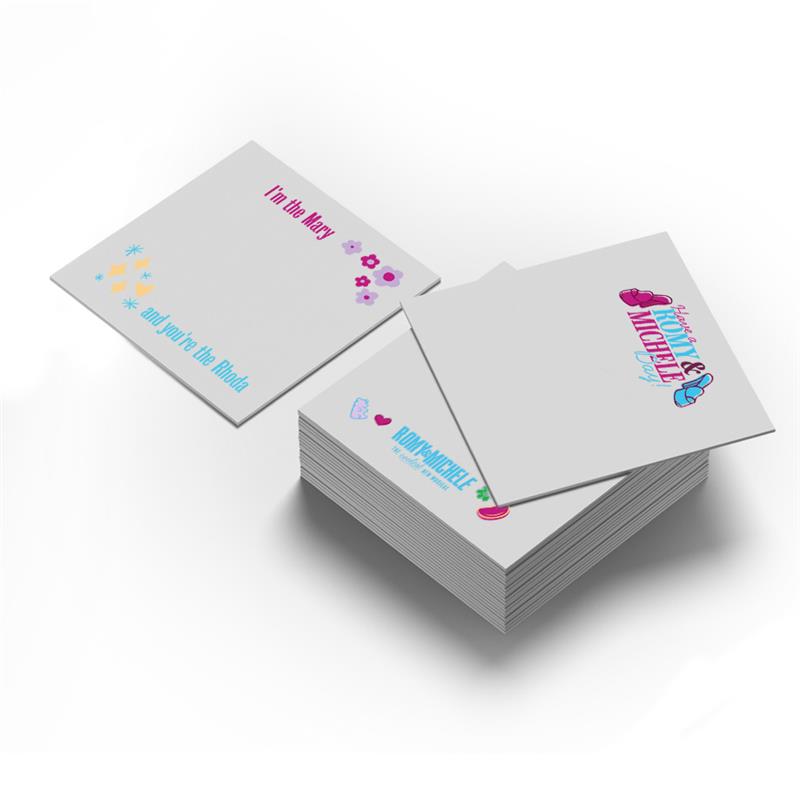 Romy & Michele Sticky Note Pad – BroadwayWorld