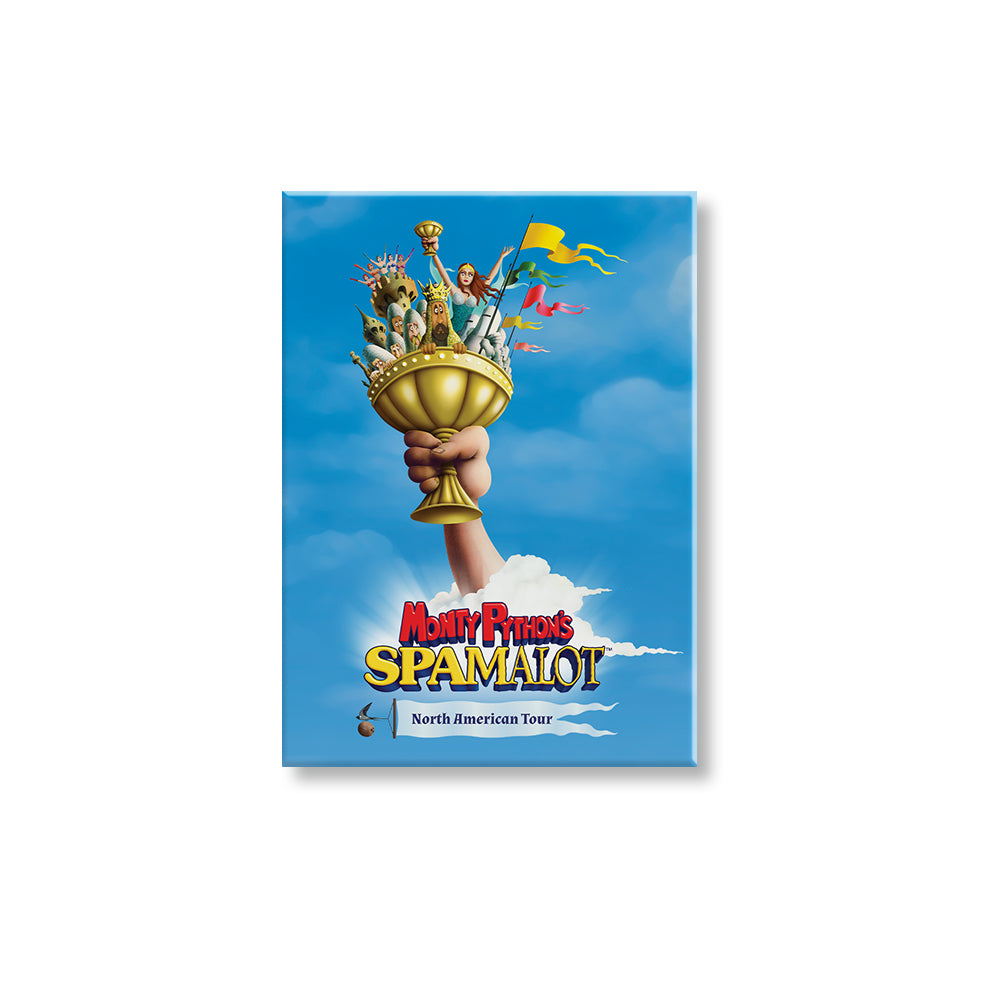 Spamalot North American Tour Magnet – BroadwayWorld