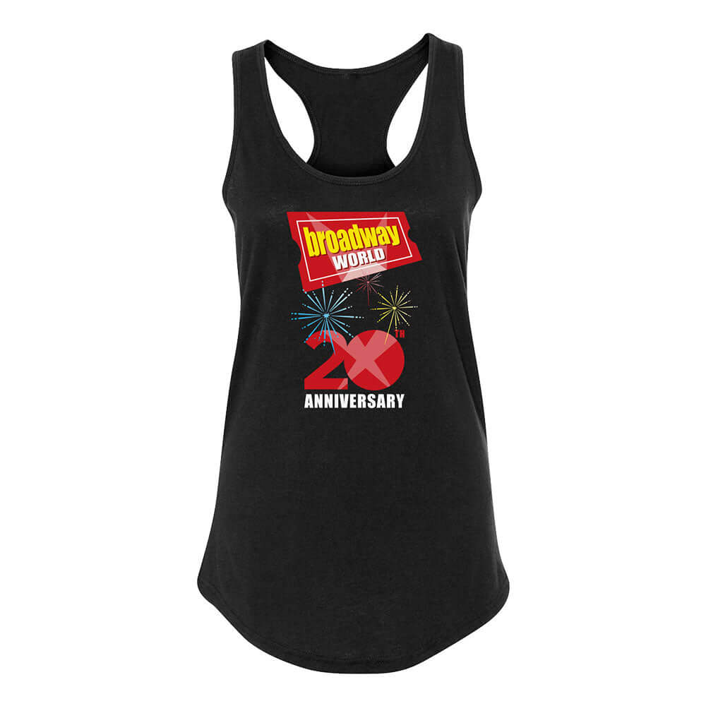 BroadwayWorld.com 20th Anniversary Black Logo Tank – BroadwayWorld